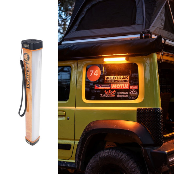 WILDTRAK 300 LUMEN RECHARGEABLE BASE MULTI LIGHT PLUS POWER BANK ...