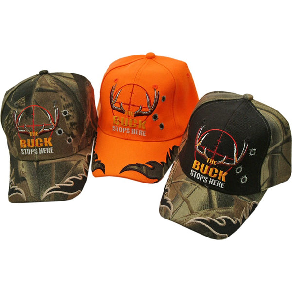 HUNTING CAP "BUCK STOPS HERE" – Camping World Dalby