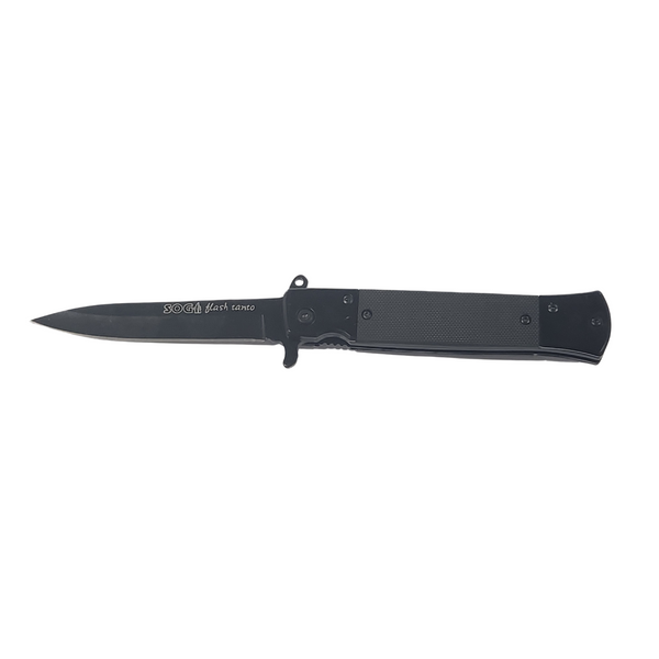 SOG BLACK STILETTO BLADE FOLDING KNIFE – Camping World Dalby
