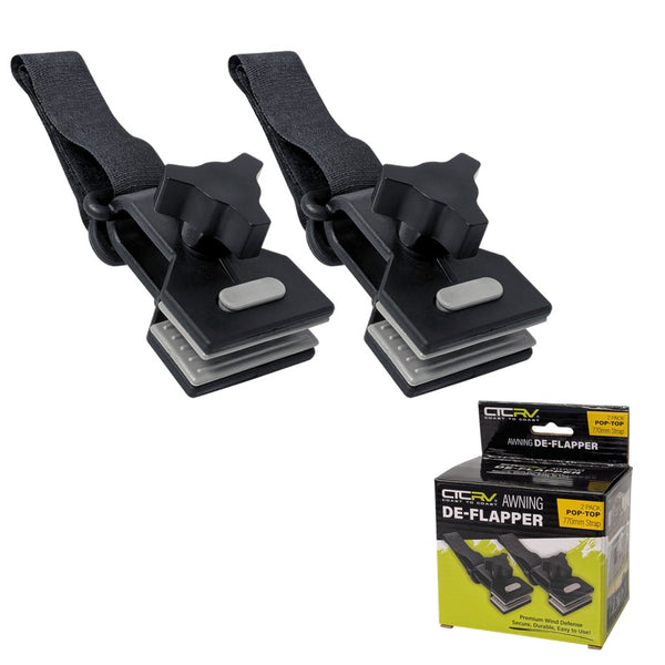 COAST RV STANDARD STRAP DE-FLAPPERS FOR POP-TOP ROLL-OUT AWNINGS PACK ...