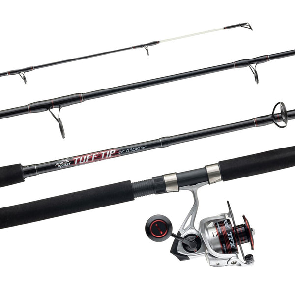 JARVIS WALKER TUFF TIP ROVEX TFX BOAT SPIN ROD AND REEL COMBO – Camping ...