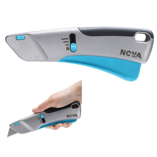 NOVA SAFETY SQUEEZE AUTO-RETRACTING TRIGGER KNIFE – Camping World Dalby