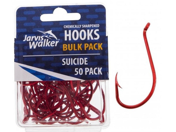 JARVIS WALKER HOOKS RED OCTAPUS 50 PACK – Camping World Dalby